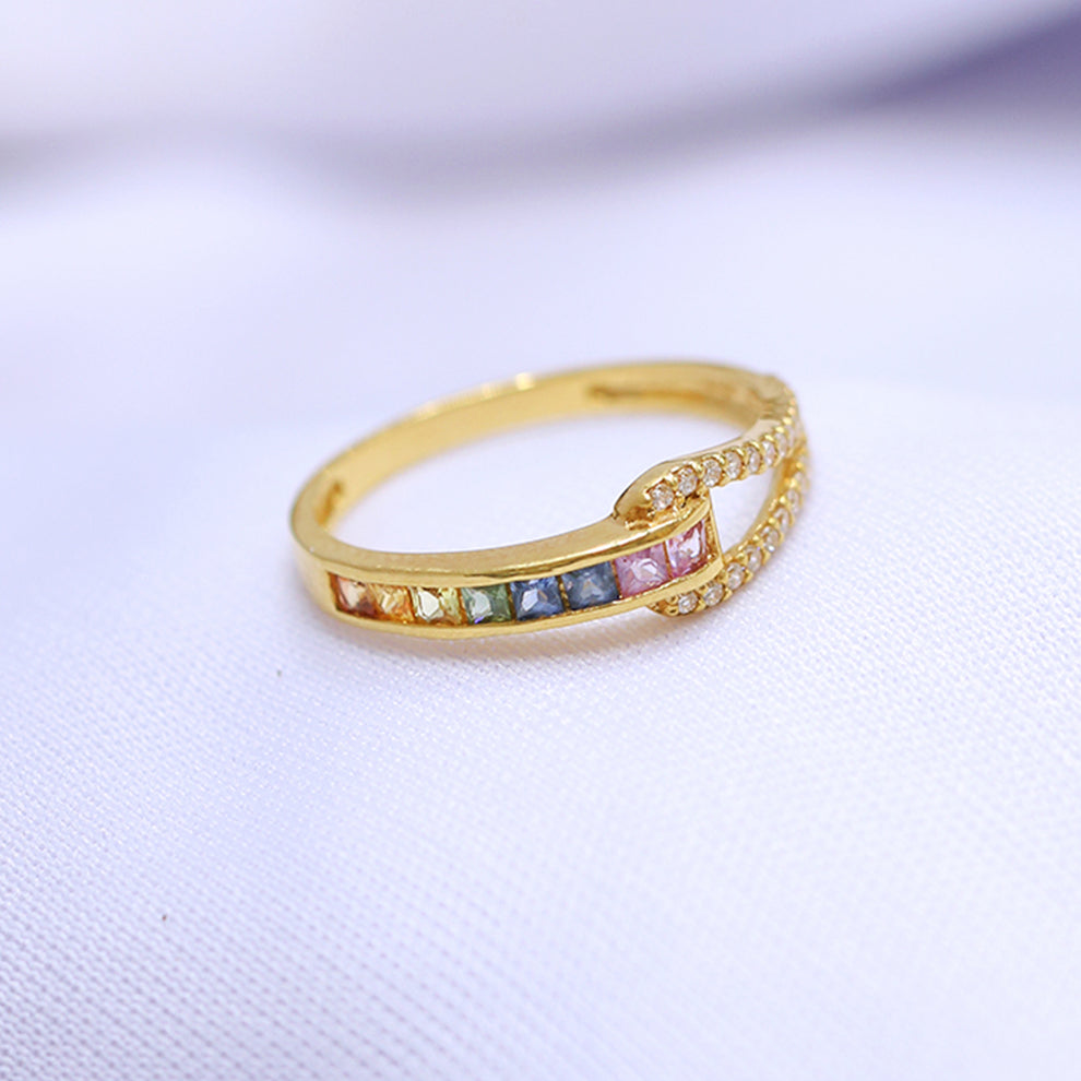 Multi Color Ring – Ashadi jewellers
