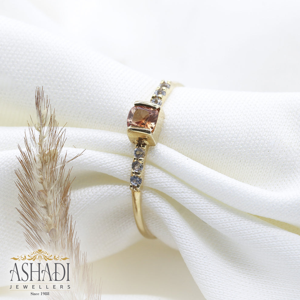 Gem Embedded Ring | RING3015 – Ashadi jewellers